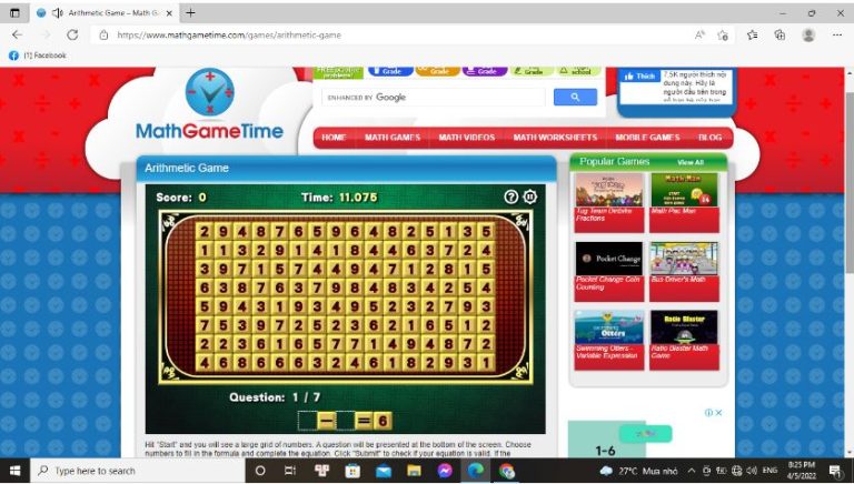 25 Brilliant Math Games for Fifth-Grade Students - An Everyday Story